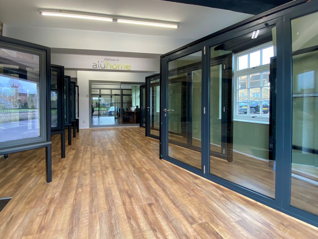 Showroom and aluminium Studio - aluhomes LImited